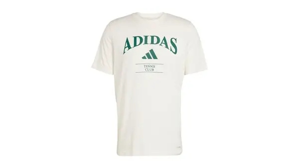 Adidas Heritage Graphic Tee Shirt - Chalk White