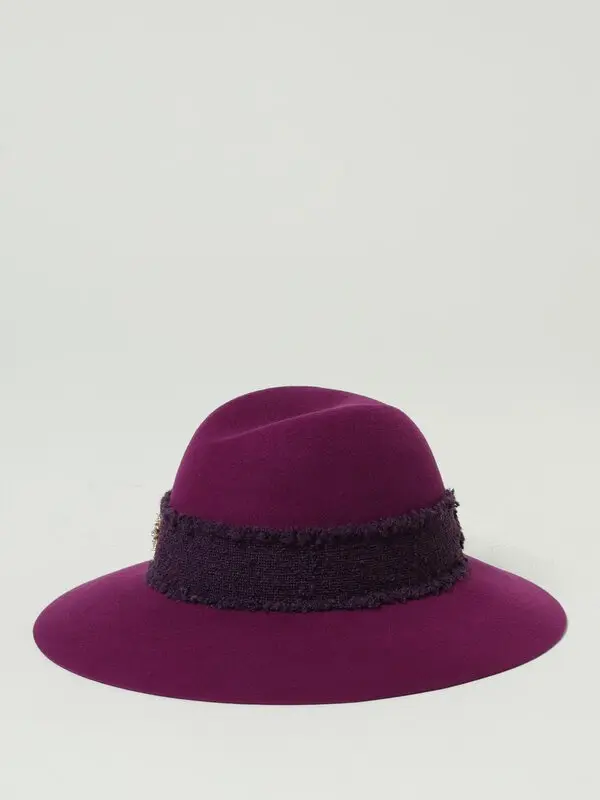 Borsalino Felted Hat - Wine