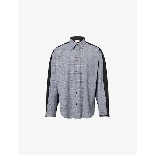 Marni Checked Relaxed-fit Woven Shirt