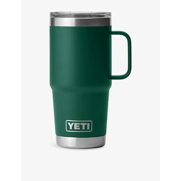 YETI Rambler 20oz Stainless-steel Travel Mug 591ml - Black Forest Green