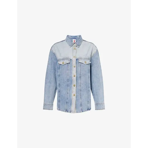 ICECREAM Running Dog Denim Shirt