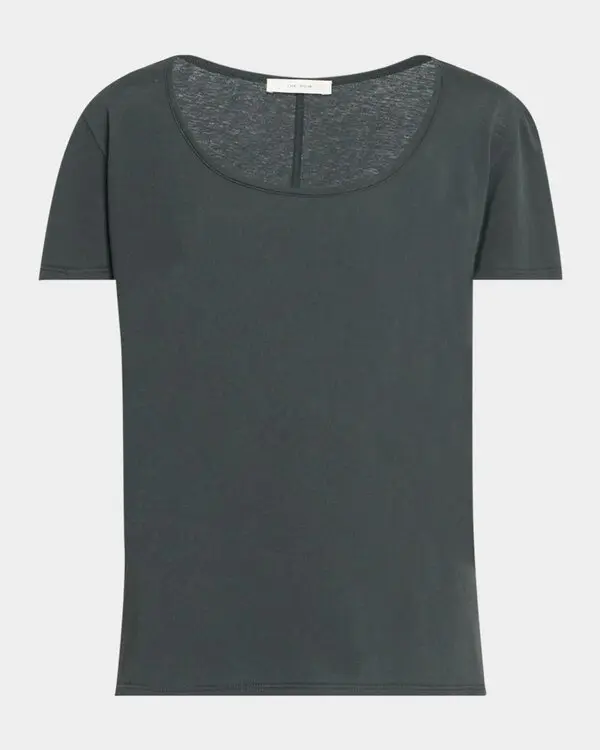 THE ROW Stilton Scoop-neck Tee