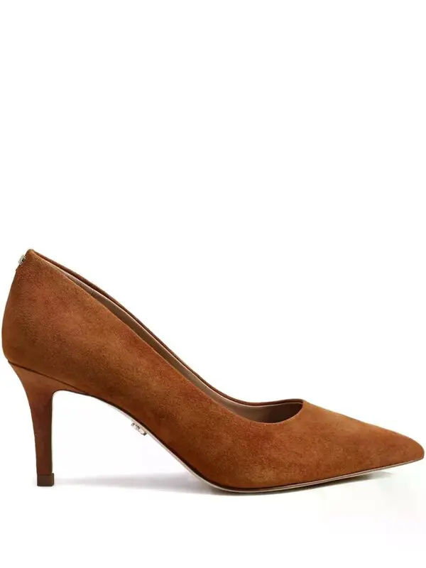 Sam Edelman 70mm Vienna Suede Pumps - Brown