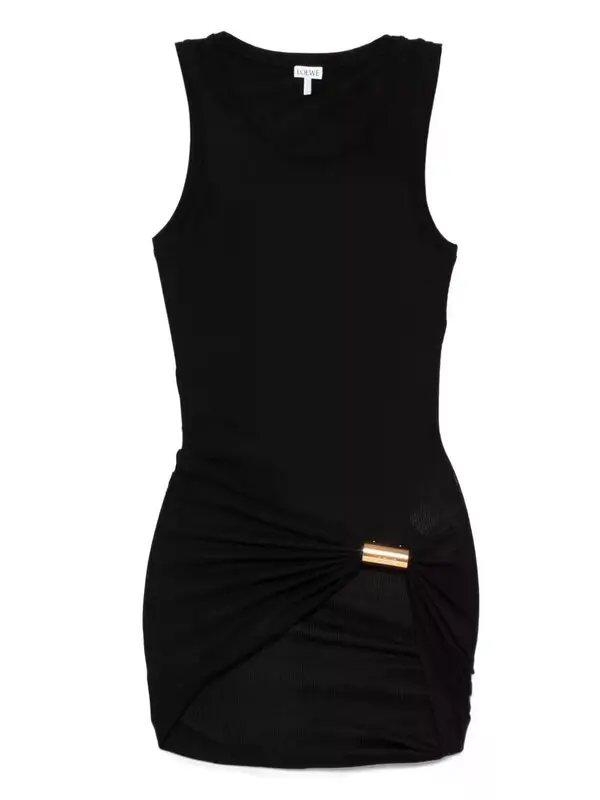 Loewe Ribbed Clasp-detail Top