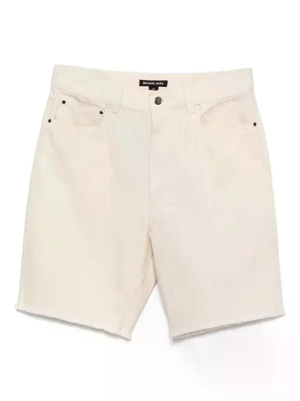 Michael Kors Frayed Denim Shorts