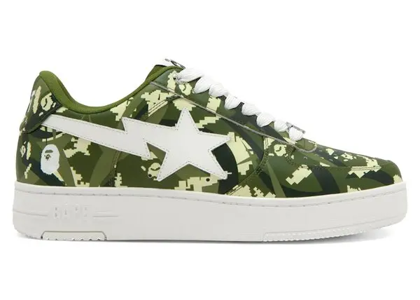 BAPE A Bathing Ape Sta Low Clot Digital Camo