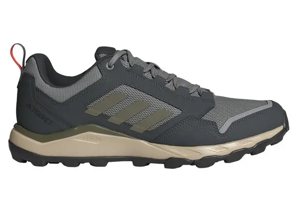 Adidas Tracerocker 2.0 Trail Sneakers - Charcoal Solid Grey/olive Strata/carbon