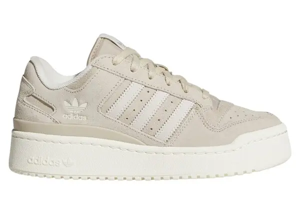 Adidas Forum Bold Stripes Sneakers - Wonder Beige/off White