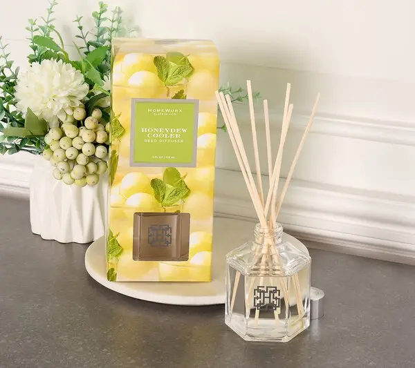 HOMEWORX BY SLATKIN + CO. As Is S/2 Honeydew Cooler Diffuser