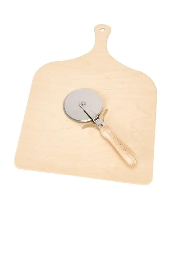VERVE CULTURE Pizza Set With Peel And Slicer