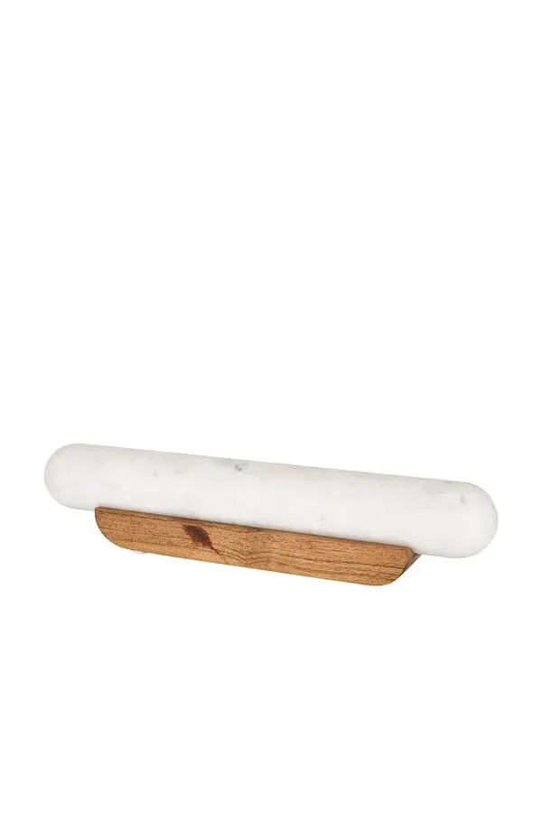 VERVE CULTURE Marble Rolling Pin With Stand