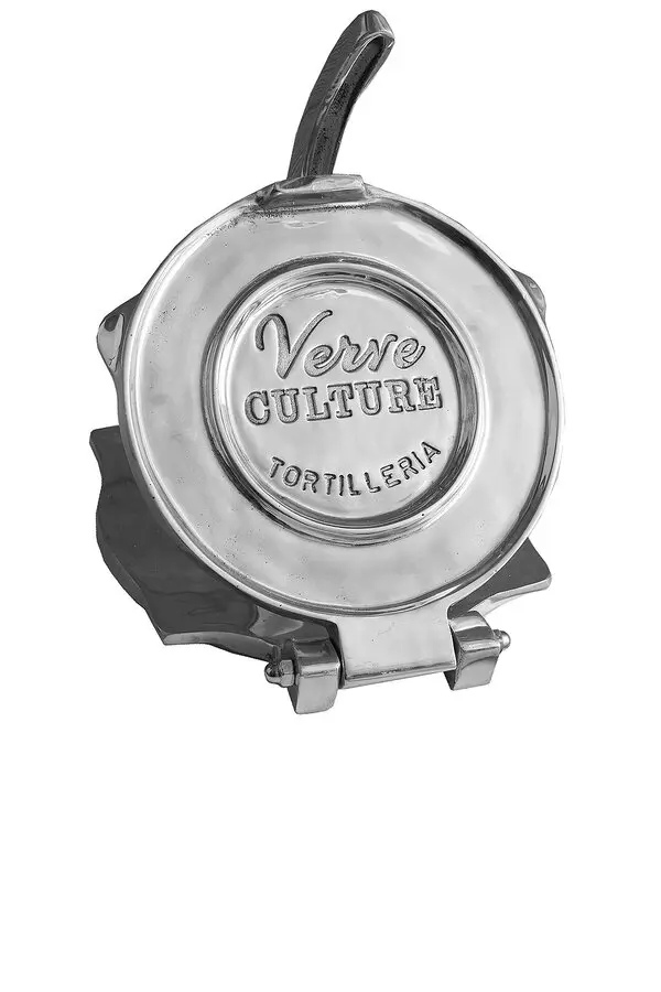 VERVE CULTURE Large Tortilla Press In Metallic