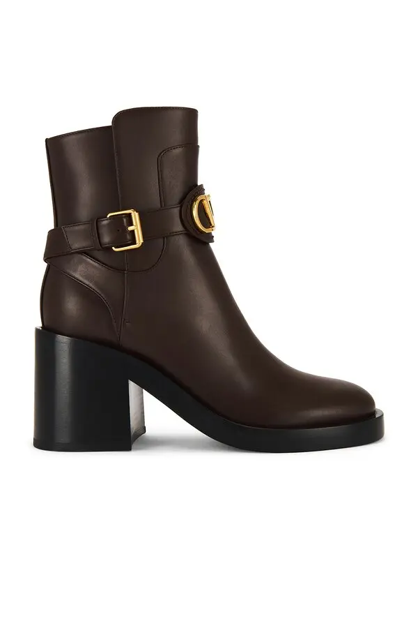 Valentino Garavani V Logo Signature Bootie