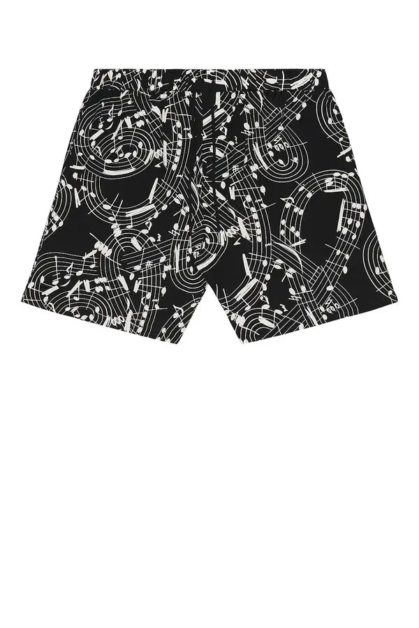 TAKAHIROMIYASHITA THESOLOIST. Music Note Hawaiian Shorts