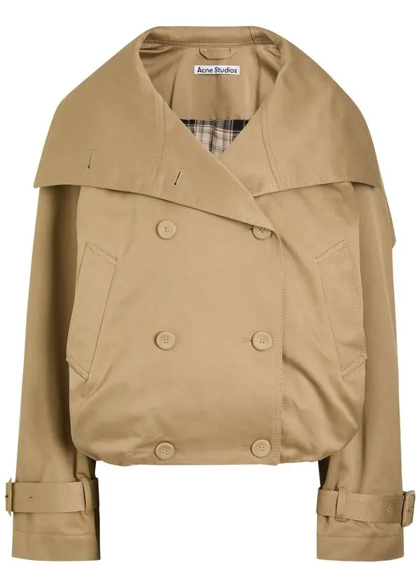 Acne Studios Oriso Double-breasted Twill Jacket