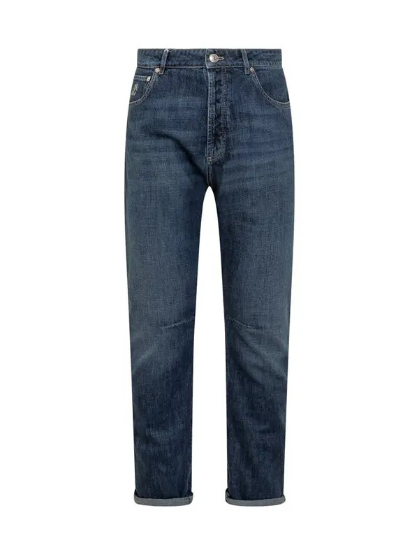 Brunello Cucinelli Washed Denim Jeans