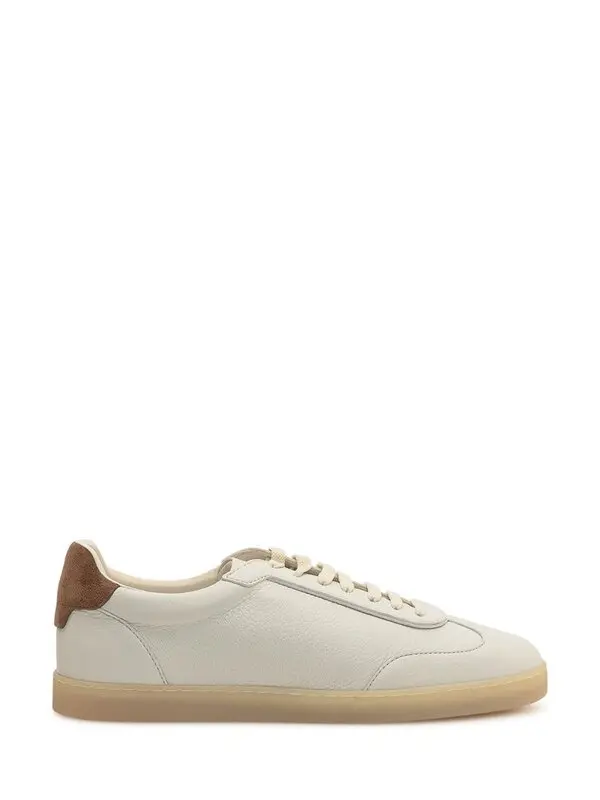 Brunello Cucinelli Grained Leather Sneakers