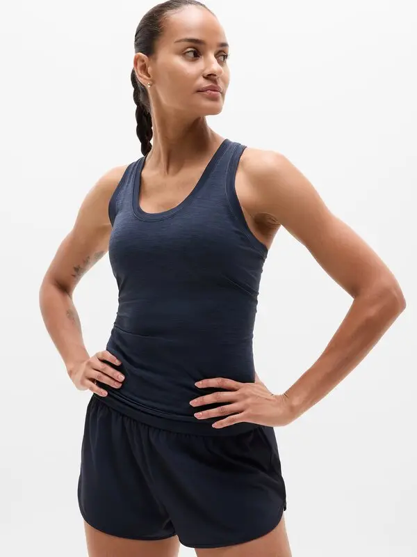 Athleta Momentum Seamless Tank Top - Eclipse Space Dye