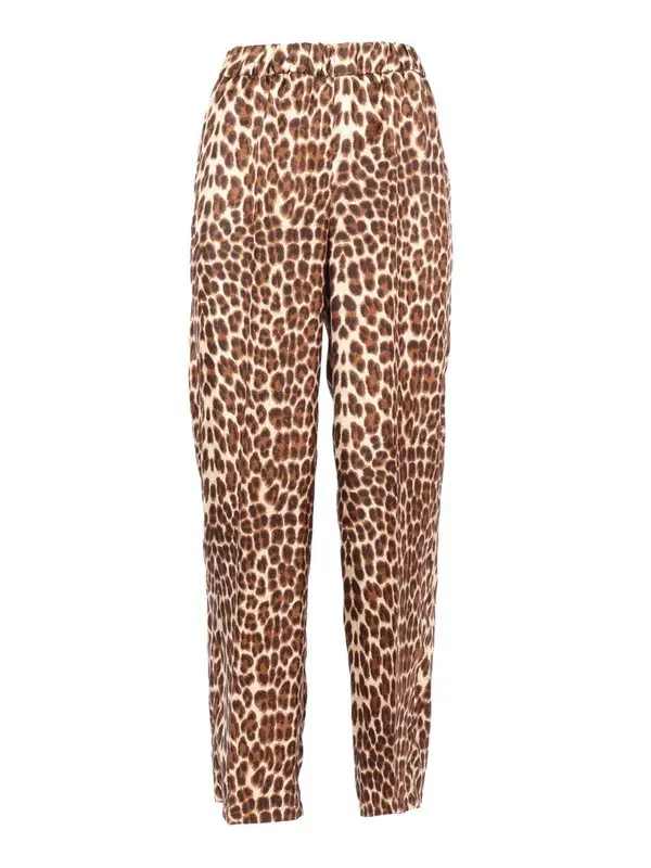P.a.r.o.s.h Silk Printed Trousers