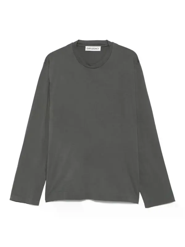 Our Legacy Cotton Long-sleeves T-shirt - Grey