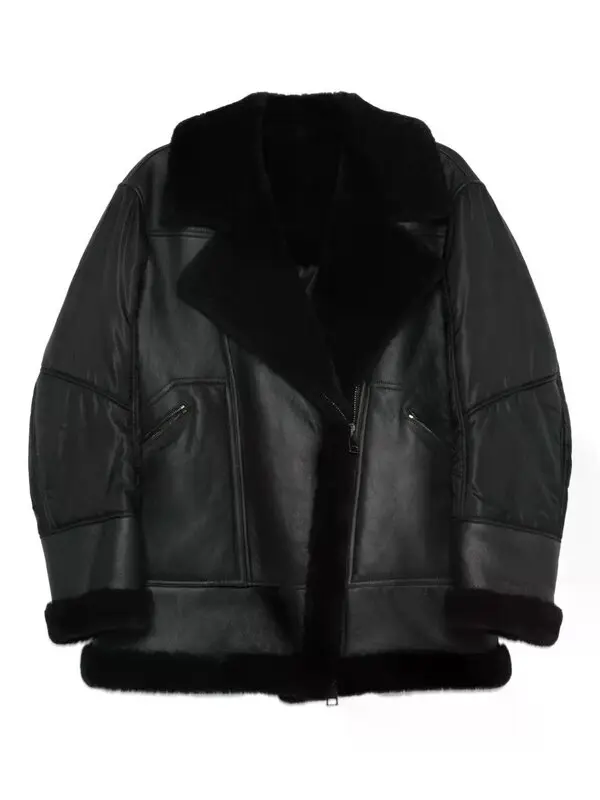 BLANCHA Quilted Shearling Jacket