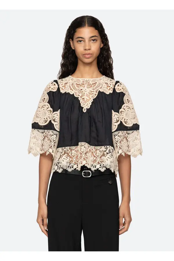 Sea Medina Lace Top