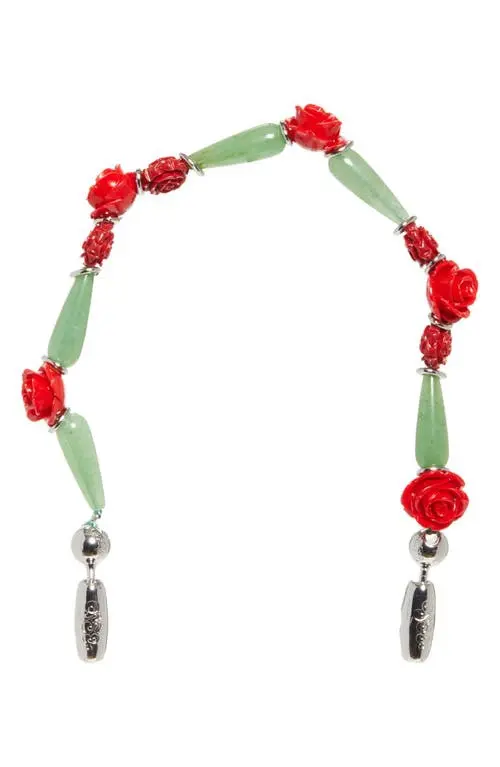 OSSA Scarlet Begonias Wristlet