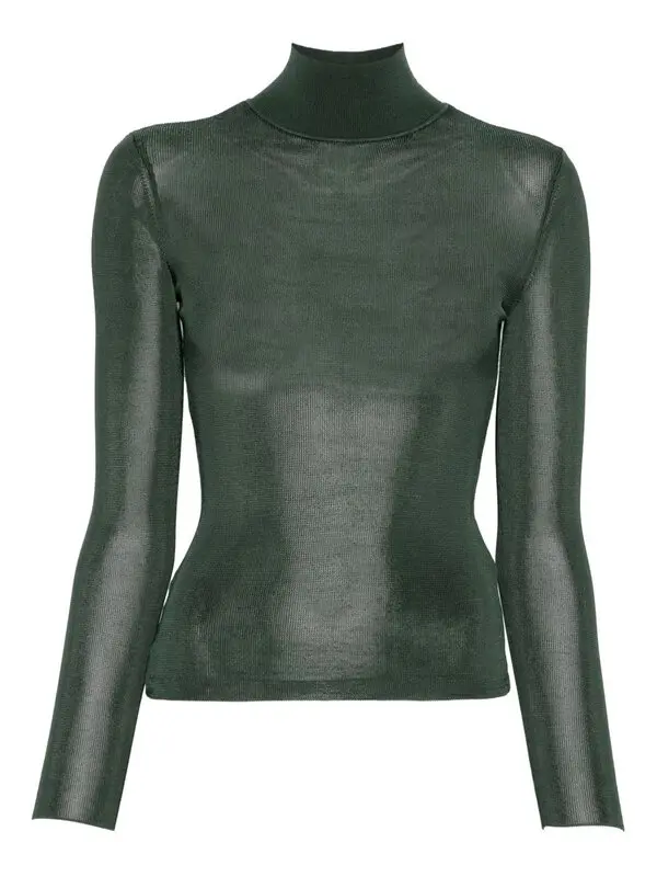 SELF-PORTRAIT Viscose Knit Top