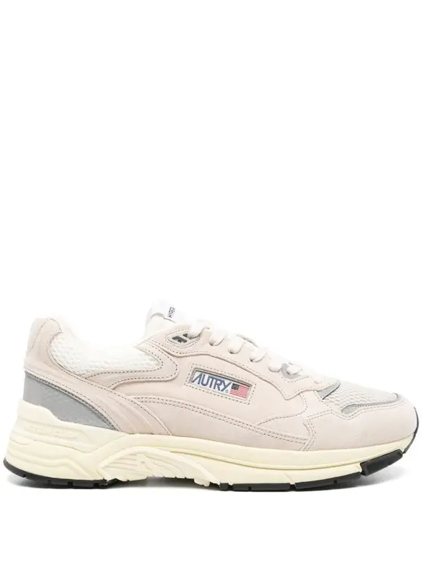 AUTRY Lace-up Sneakers - Silver