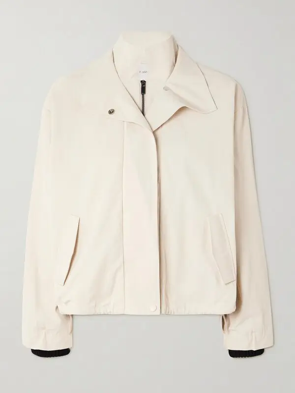 ST. AGNI Recycled-twill Jacket
