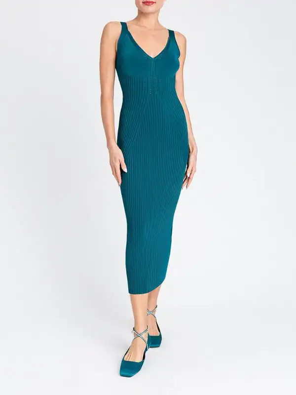 Twinset Dress In Green - 55% Off | Editorialist