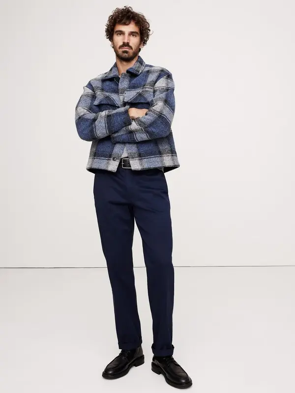 Banana Republic Straight Rapid Movement Chino