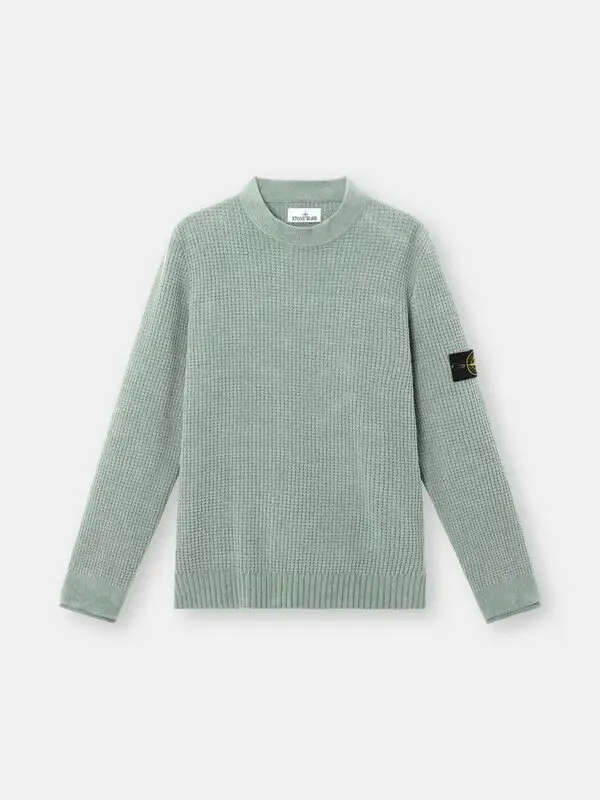 Stone Island Cotton Chenille Sweater