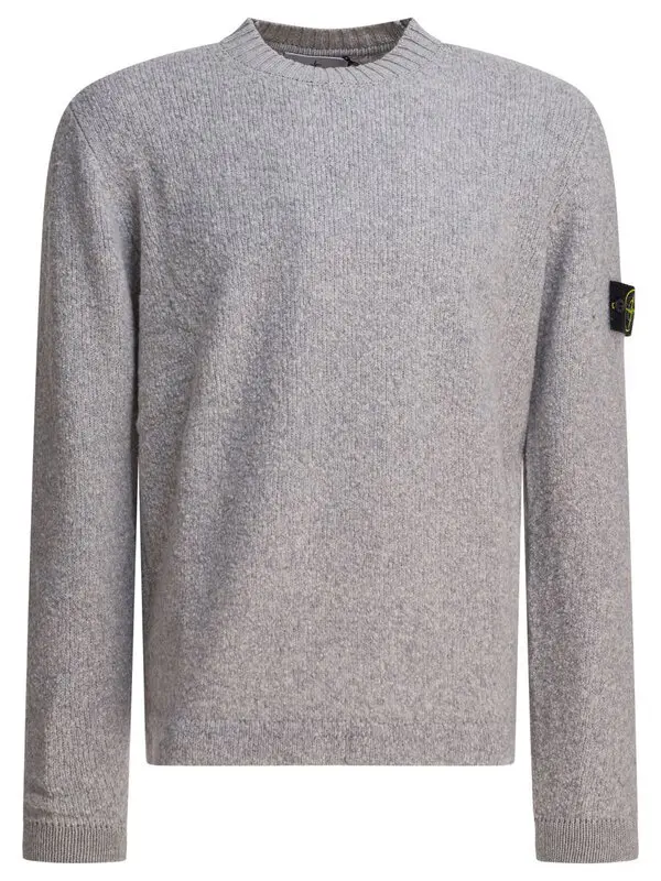 Stone Island Wool Blend Crewneck Knitwear