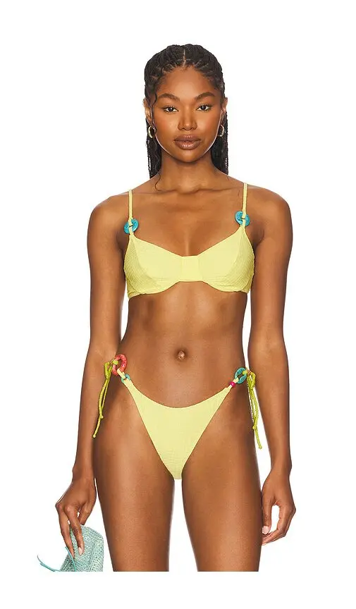 Yllw Maeve Charm Bikini Top