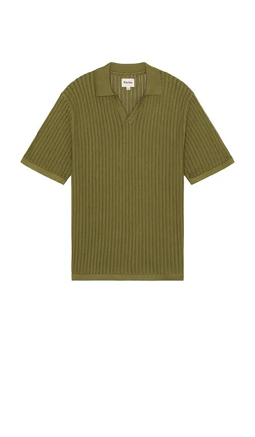 RHYTHM Relaxed Knit Polo