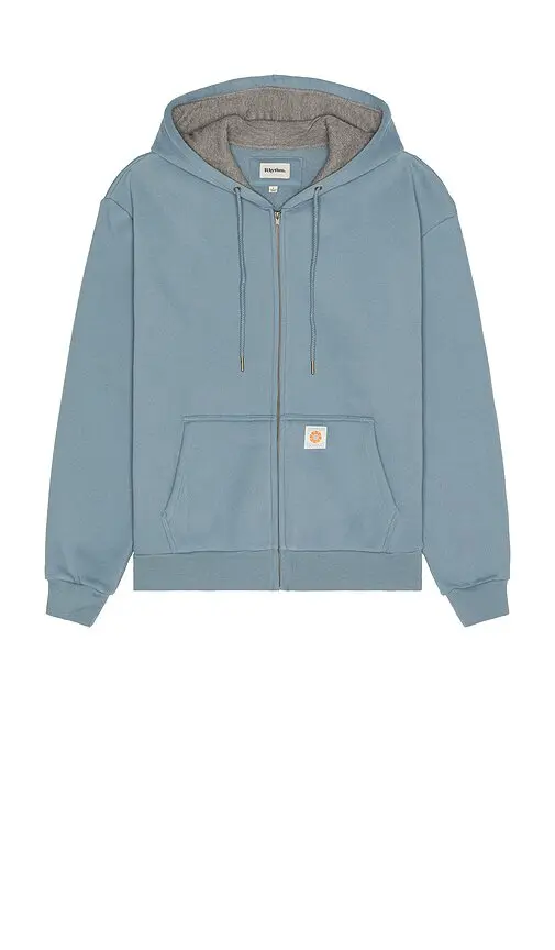 RHYTHM Thermal Fleece Zip Hoodie
