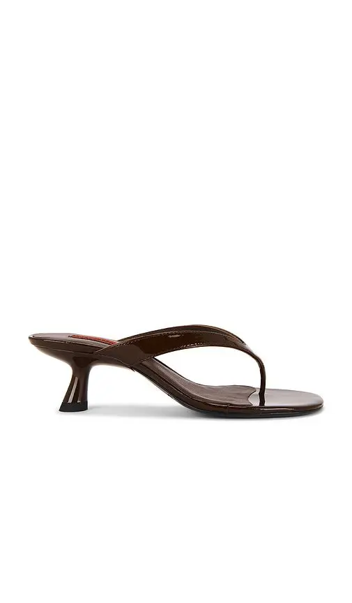 SIMONMILLER Beep Thong Sandal - Chocolate