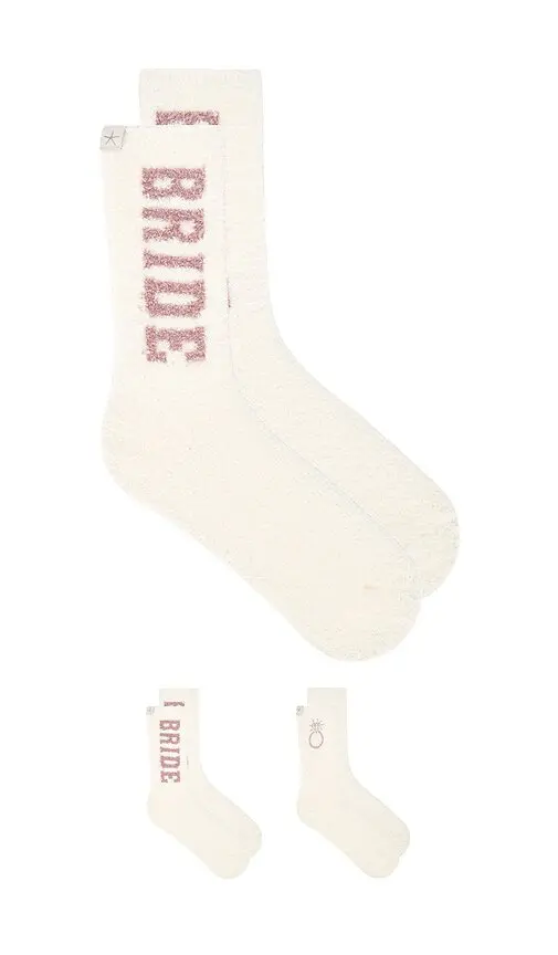 Barefoot Dreams Cozychic Bridal Sock Set