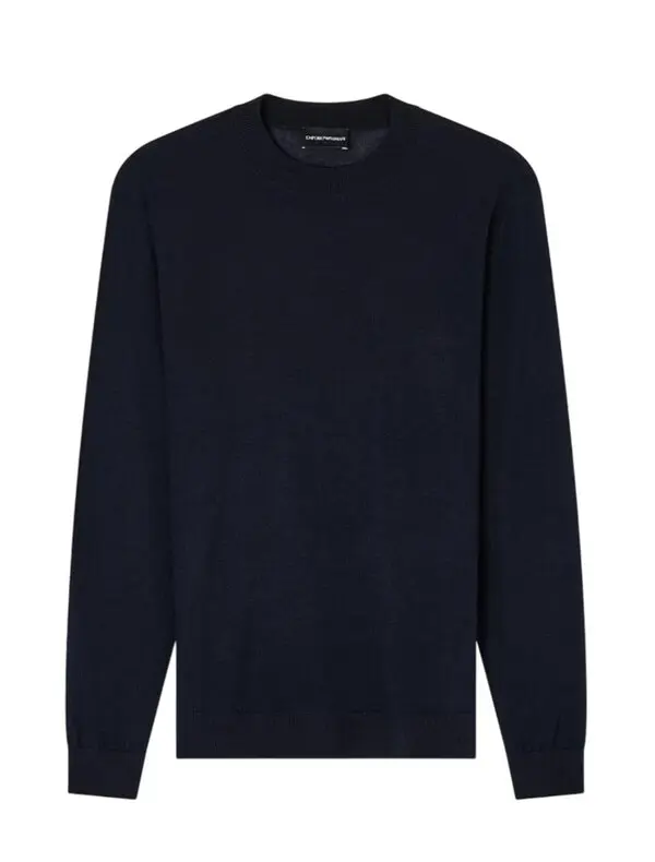 Emporio Armani Sweater - Iconico 0920 Blu Navy Ea