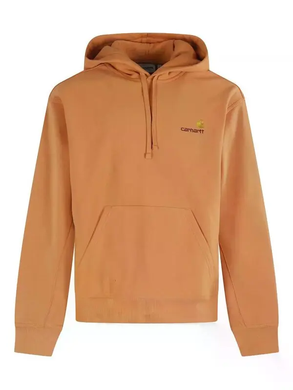 Carhartt Work In Progress Cotton Hoodie - Orange