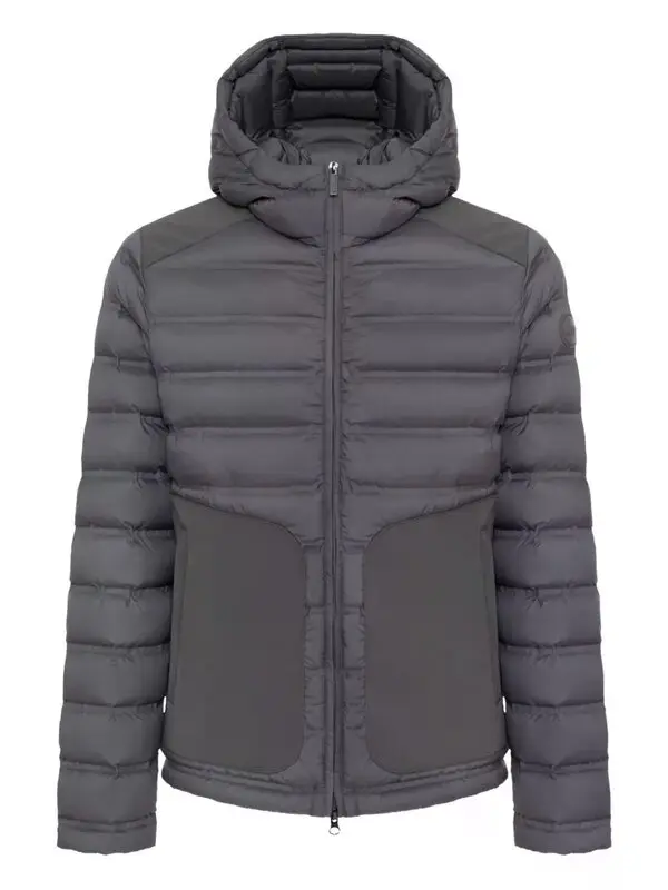 COLMAR Quilted Hooded Jacket - Grey