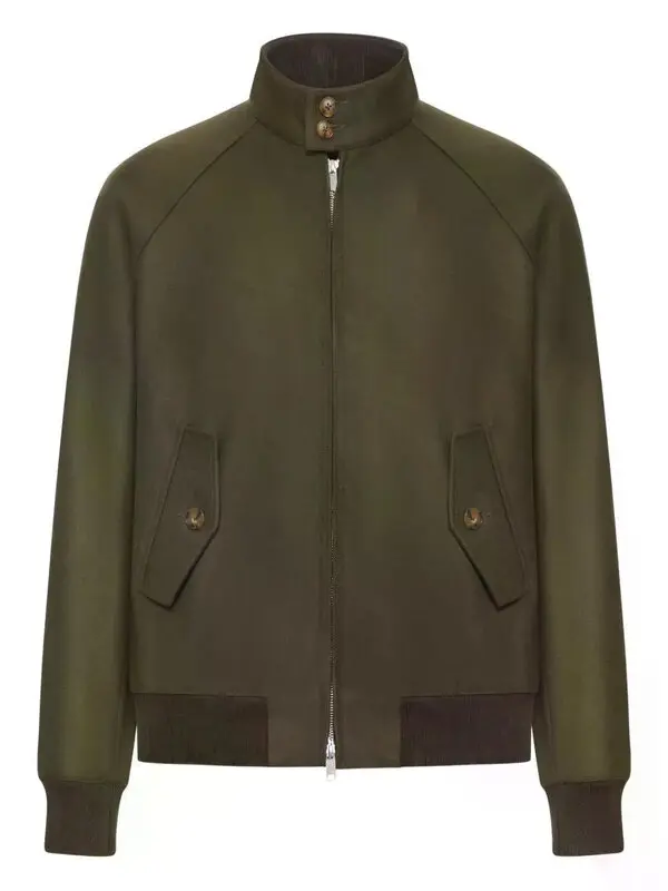 BARACUTA High-neck Jacket - Neutrals