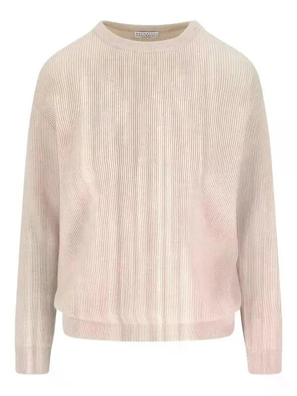 Brunello Cucinelli Ribbed Crewneck Sweater