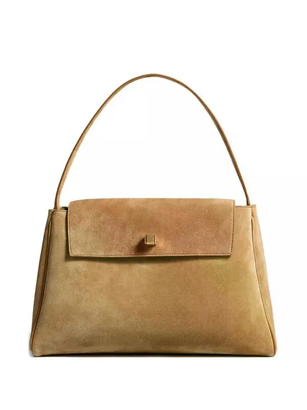 Khaite Audrey Suede Tote - Neutrals
