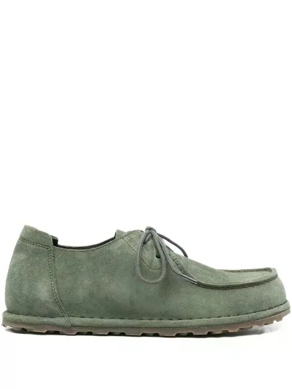 BIRKENSTOCK Lace-up Suede Shoes - Green