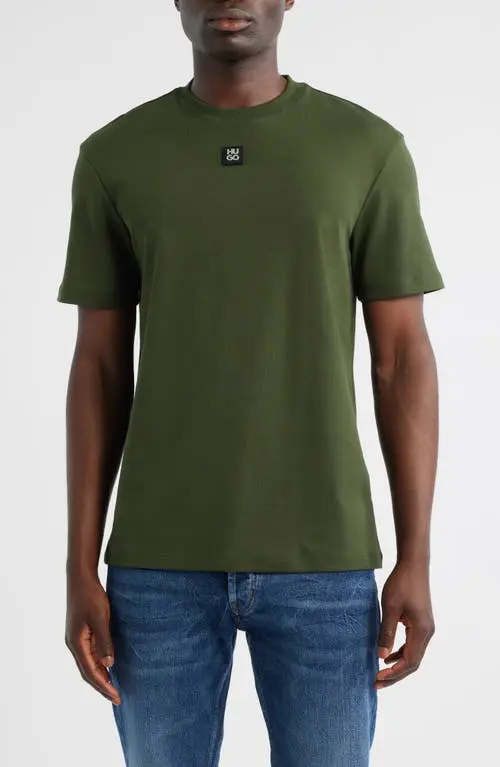 Hugo Boss Dalile Logo Badge Cotton T-shirt