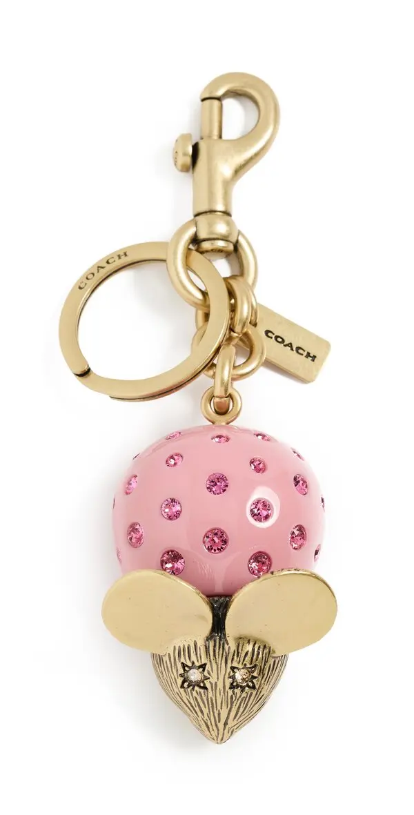 Coach Resin Mouse Bag Charm