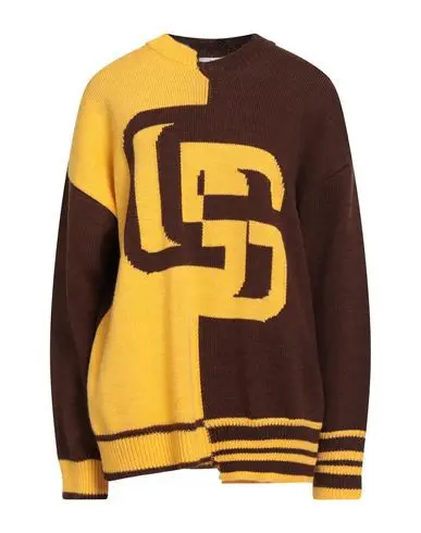 GAËLLE PARIS Intarsia-knit Crewneck Sweater