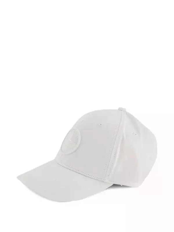 Stone Island Logo-patch Baseball Cap - White